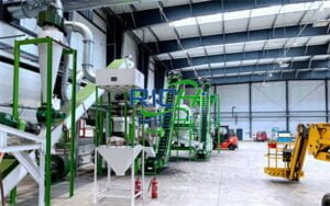 0.3-90T/H Latest Technology Fuel Pellet Plant With CE