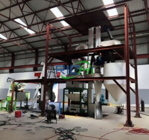 1-20T/H Complete Poultry Feed Manufacturing Plant In Tanzania