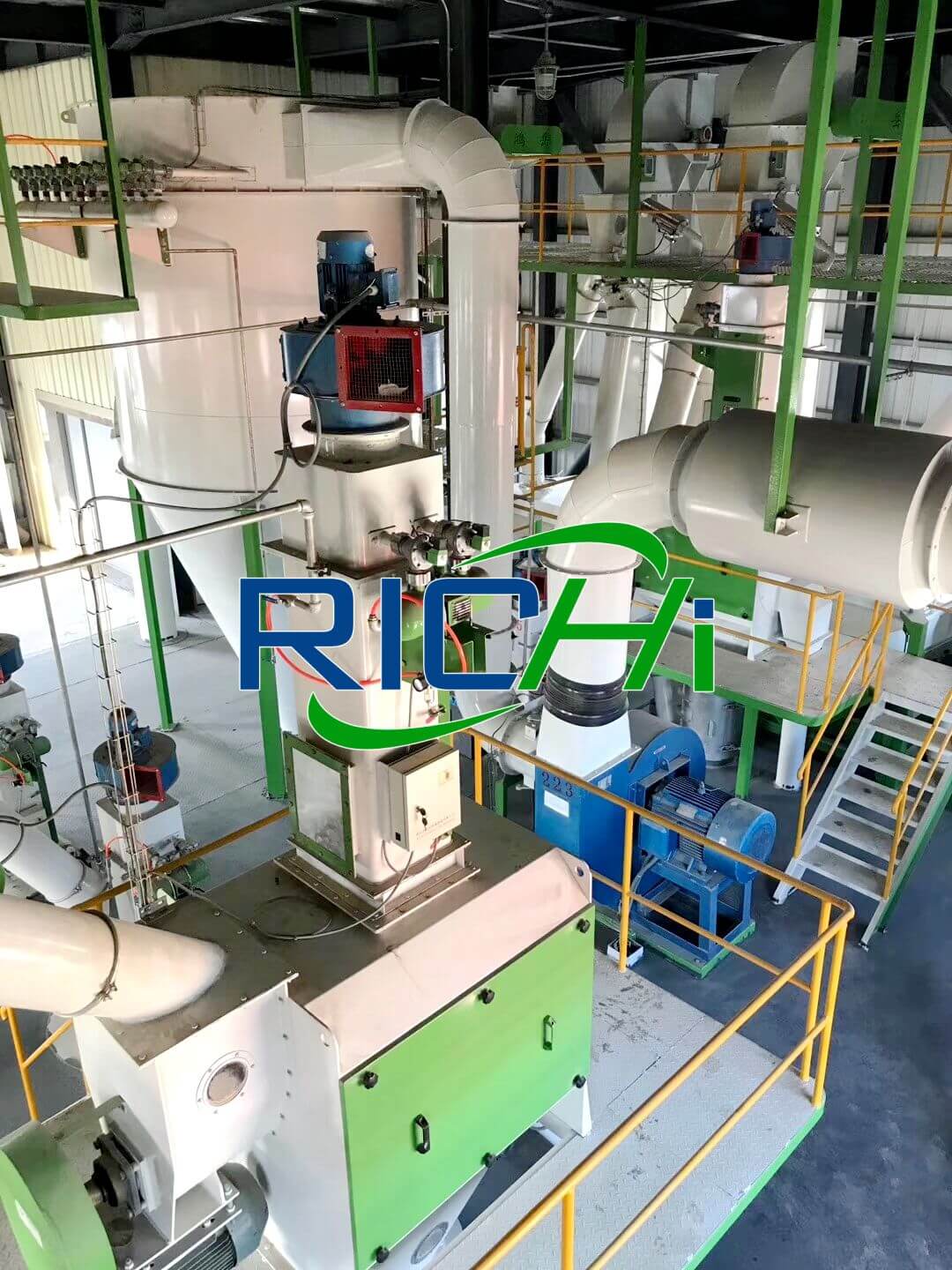 1-60T/H Automatic Floating Fish Feed Mill With CE