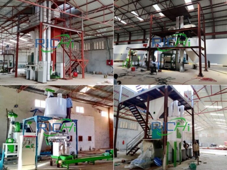 1-20T/H Complete Poultry Feed Manufacturing Plant In Tanzania