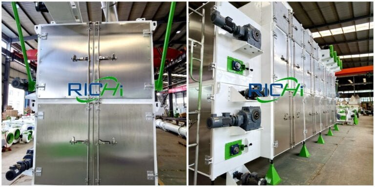 Professional Design 2-12T/H Fish Feed Dryer Machine With CE