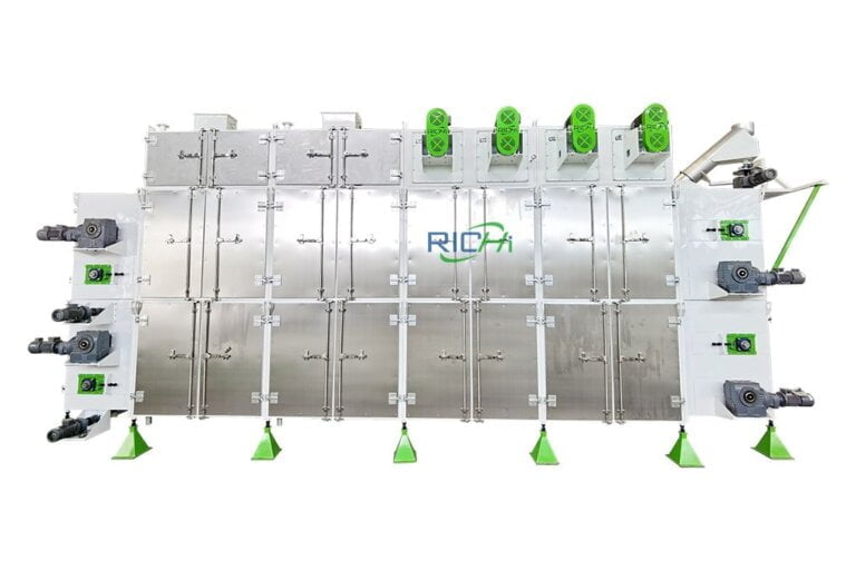 Professional Design 2-12T/H Fish Feed Dryer Machine With CE