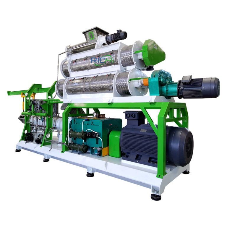 1-60T/H Automatic Floating Fish Feed Mill With CE