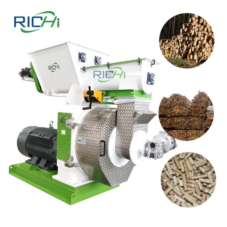 2.0-2.5T/H Professional Design Wood Pellet Press For Sale