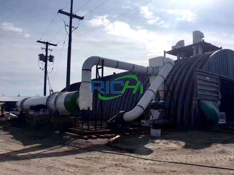1-40T/H High Drying Efficiency Wood Chip Dryer Machine With CE