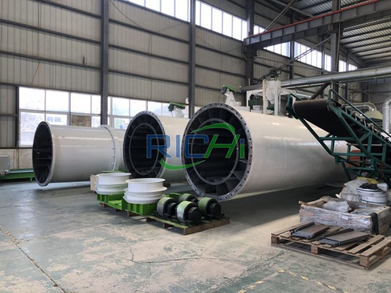 1-40T/H High Drying Efficiency Wood Chip Dryer Machine With CE