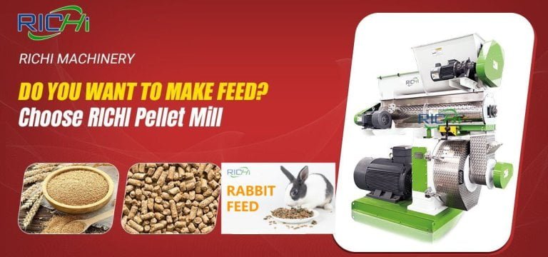 Premium Productivity Rabbit Pellet Making Machine 1-45T/H