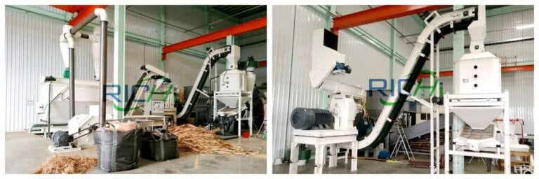 Wood Pellet Production Line - 1-1.5 T/H Pelletizing System Solution