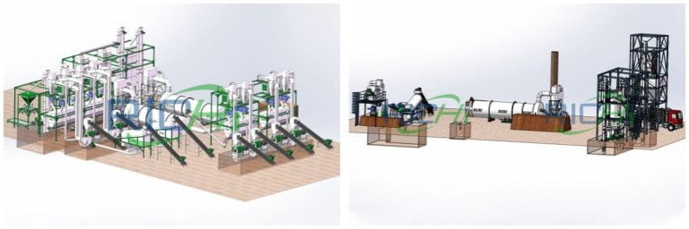 Best Solution 3T/H Biomass Pellet Making Plant For Crop Waste