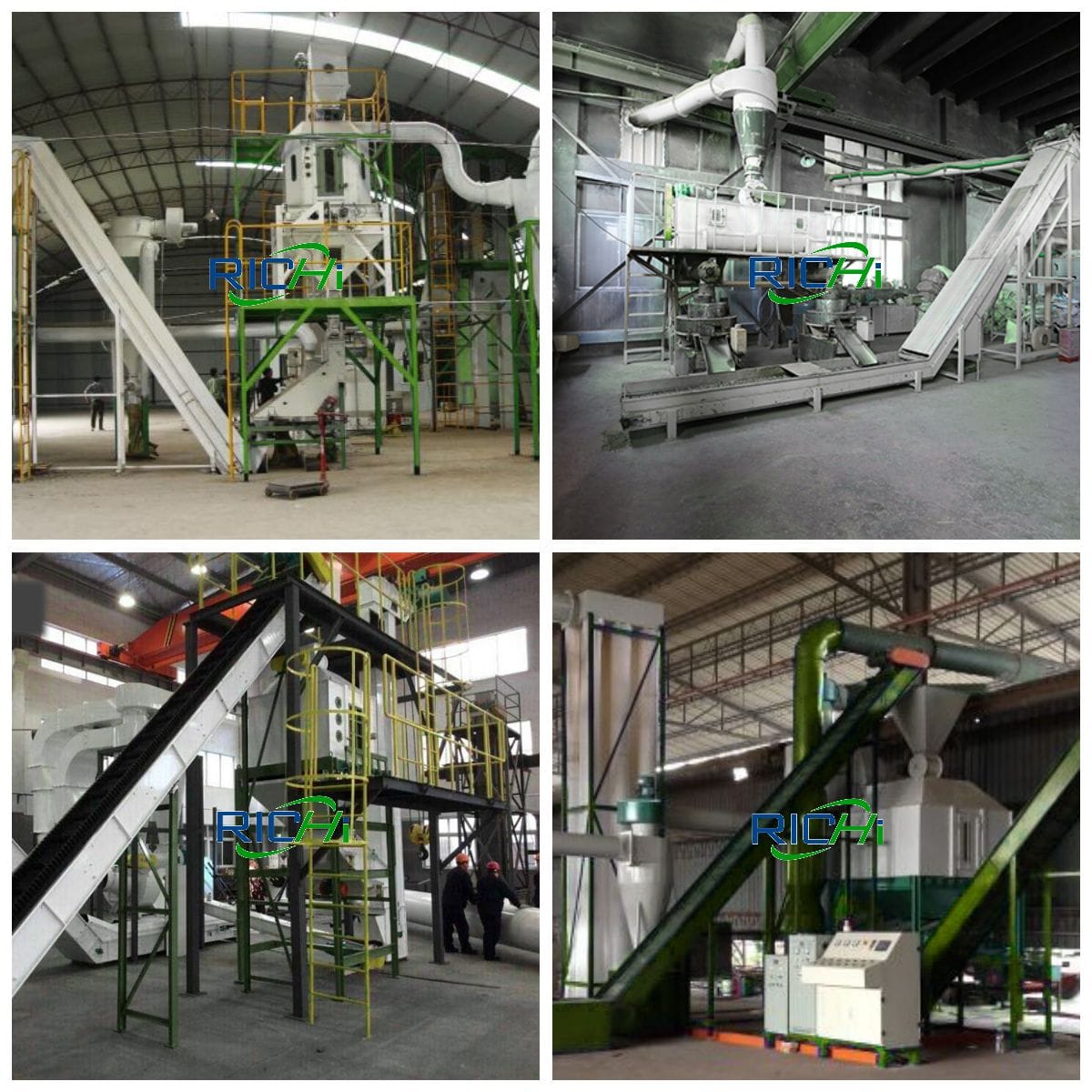 Professional Factory 5 T/H Wood Pellet Processing Plant Solution