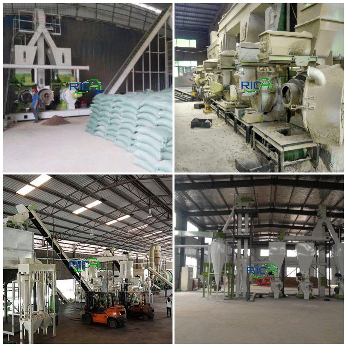 Professional Factory 5 T/H Wood Pellet Processing Plant Solution