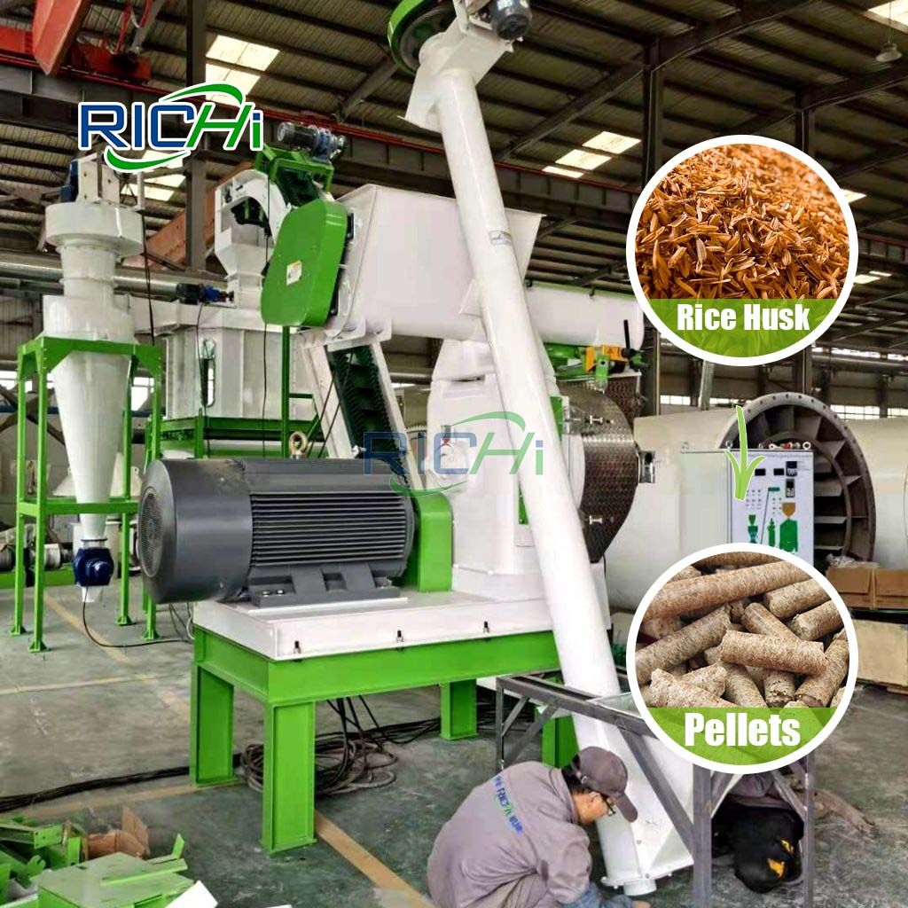 0.6-90T/H Agriculture Waste Rice Husk Pellet Plant Solution
