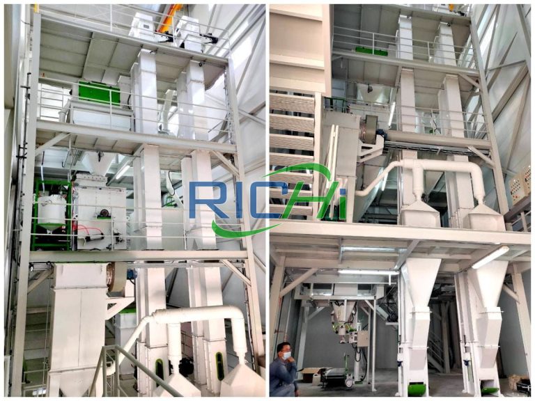 1-160T/H Animal Feed Production Line For Poultry & Livestock