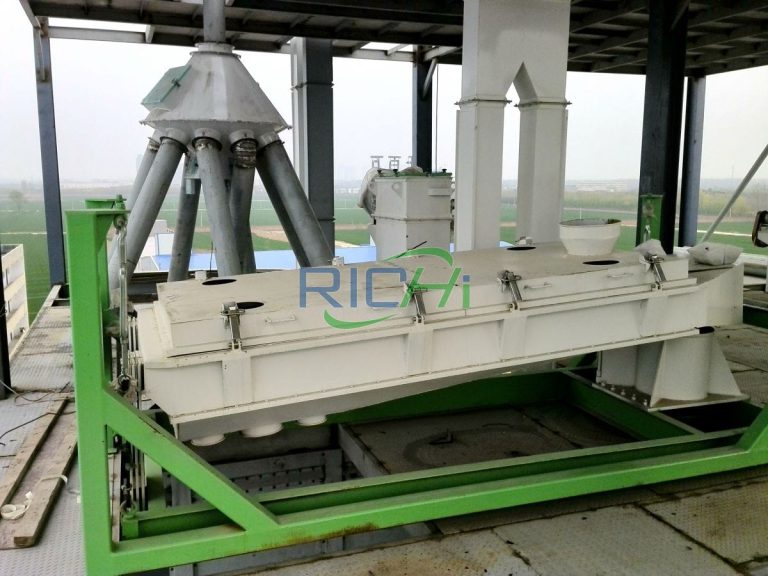 Vibrating Screening Machine For Feed Mill & Biomass Pellet Plant