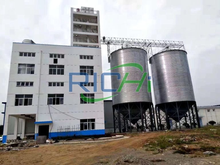 Steel Storage Silos For Feed Mill Plants - Richi Machinery