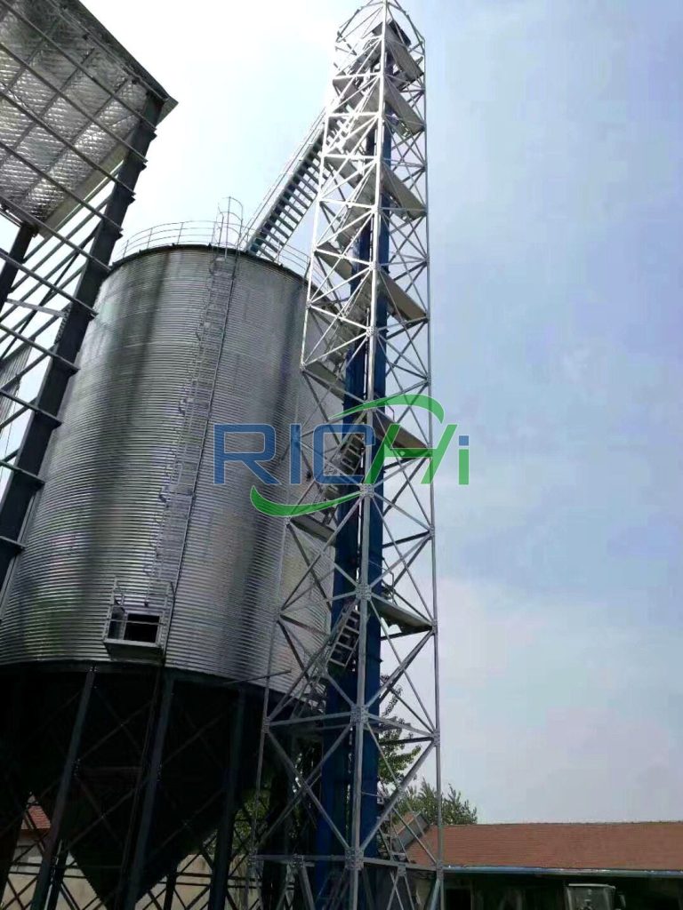 Steel Storage Silos For Feed Mill Plants - Richi Machinery