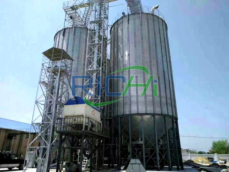 Steel Storage Silos For Feed Mill Plants - Richi Machinery