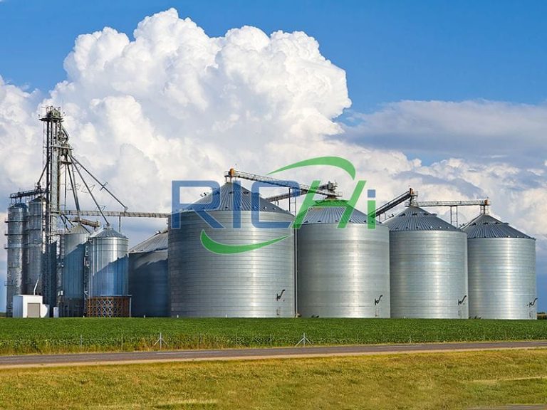 Silo Penyimpanan Baja untuk Pabrik Pakan - Richi Machinery