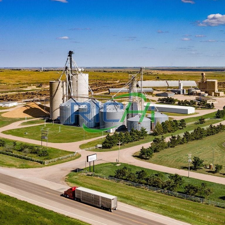 Silos di almacenamentu in acciaio per impianti di mulini di mangimi ...