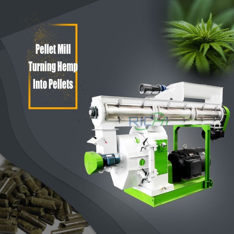 1-40T/H Hemp Pellet Mill - For Ruminant & Poultry Feed Production