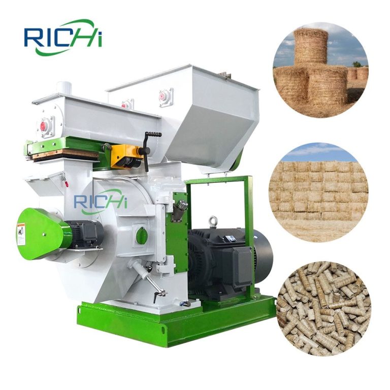 CE 2-12 MM Wheat Straw Pellet machine Cost - RICHI MACHINE