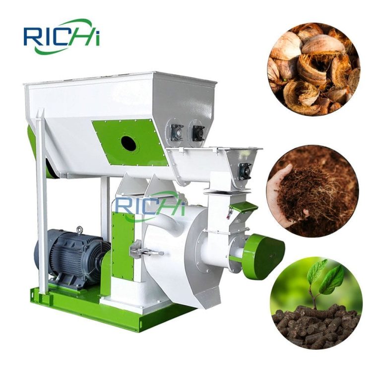 1-10T/H Coco Peat Pellet Machine Mo Coconut Coir Pith Husk Shell