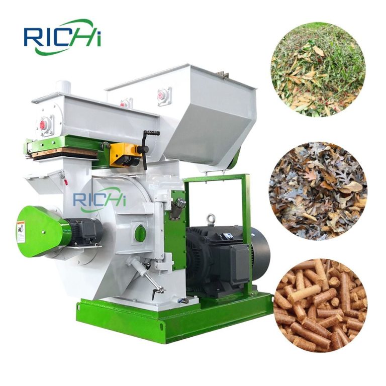 0.3-5T/H Leaf Pellet Mill - Making Pellets From Leaves Waste