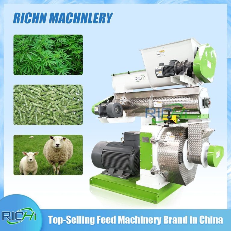 1-48 T/H Ring Die Sheep Goat Feed Pellet Making Machine Price
