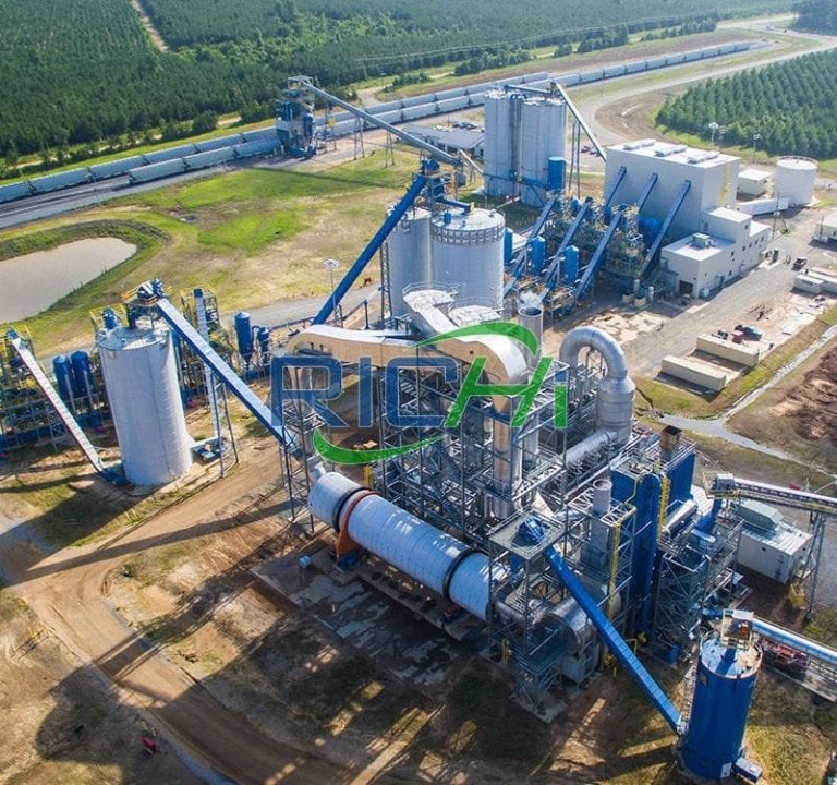 40-50 T/H Industrial Large Wood Pellet Mill Engineering Supplier