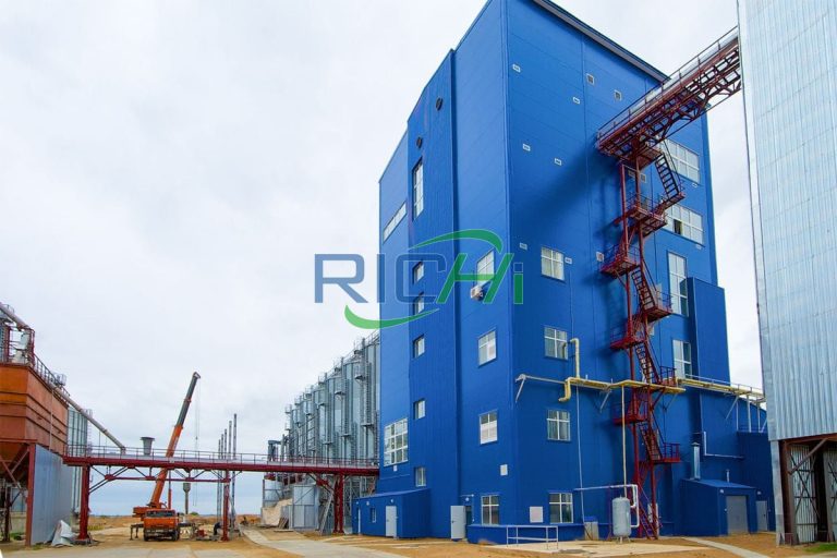 High-end 1-60 T/H Aqua Shrimp Fish Feed Mill Project - Pellet Machine ...