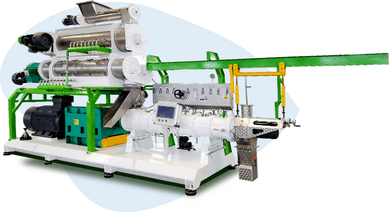 High-end twin screw Type aquatic feed extruder Equipment - Pellet ...