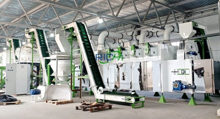 1-2T/H Fish Feed Processing Line Equipment & Cost