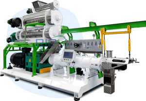 0.2-12T/H Floating Fish Feed Extruder Machine - Twin/Single Screw