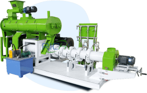 0.2-12T/H Floating Fish Feed Extruder Machine - Twin/Single Screw