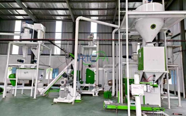 High-end 1-60 T/H Aqua Shrimp Fish Feed Mill Project - Pellet Machine ...