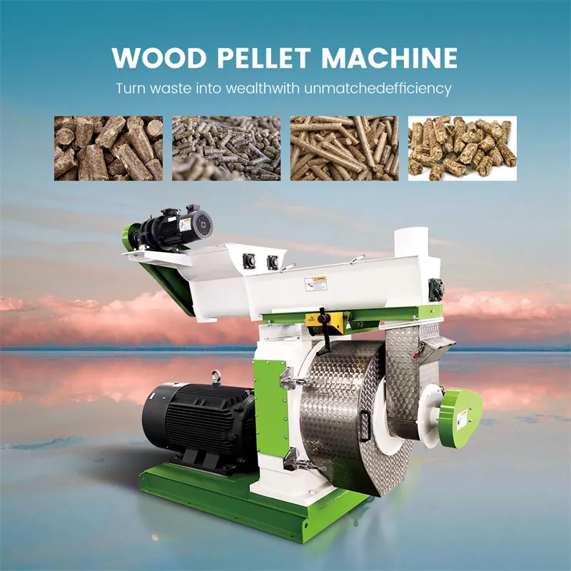 3-4T/H Nnukwu Ike Osisi Granulator Machine Ọnụ